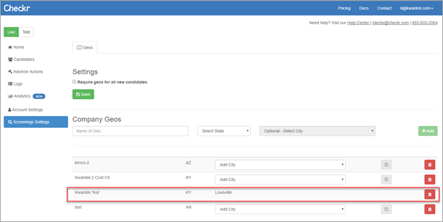 Hire: Background Checks - Checkr
