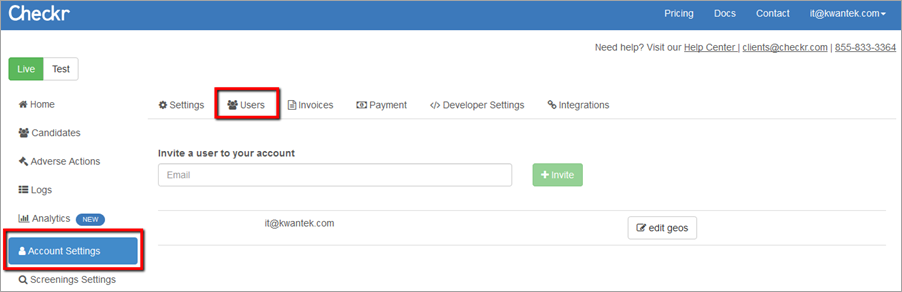 Hire: Background Checks - Checkr