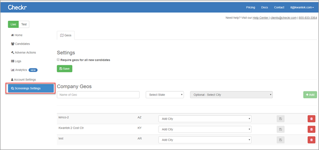 Hire: Background Checks - Checkr