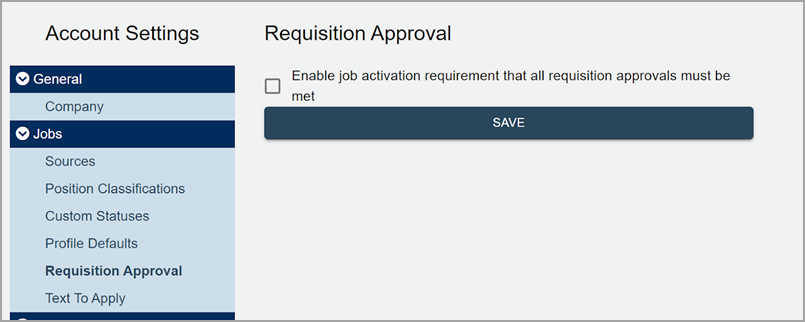 Hire Requisition Approval Process