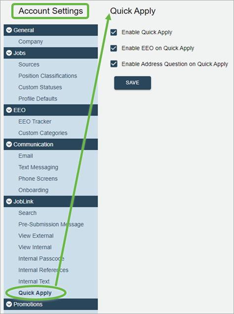 Hire: JobLink Quick Apply