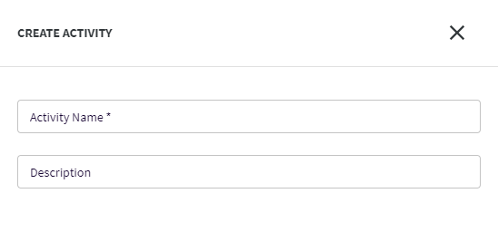 Sales Center: Setting Up Activity Types