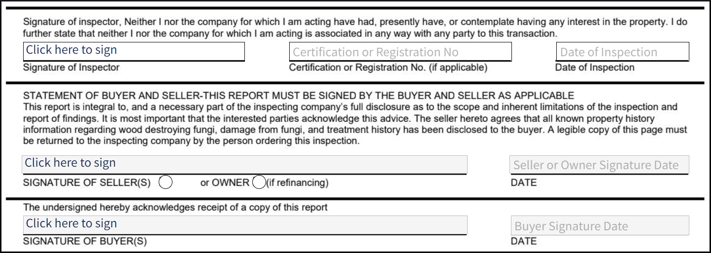 Regulatory Form NPMA-33 Attachment Field Mapping