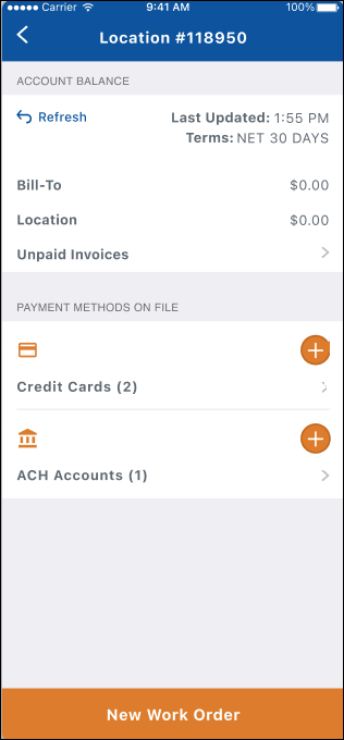 Mobile App: Credit Card Processing