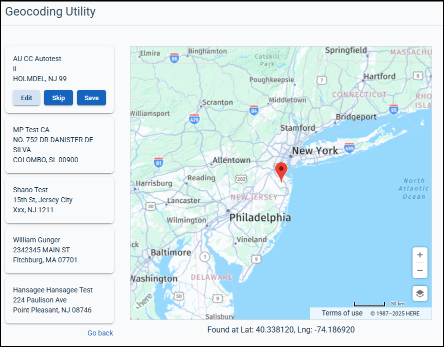Geocoding Utility