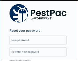 Logging Into PestPac & Password Reset