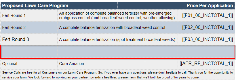 SA5 - Document Template Setup