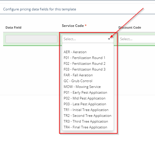 SA5 - Document Template Setup