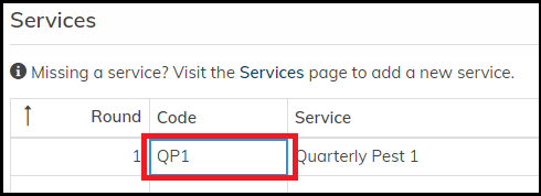 SA5 - Suggested Service Setup Guide
