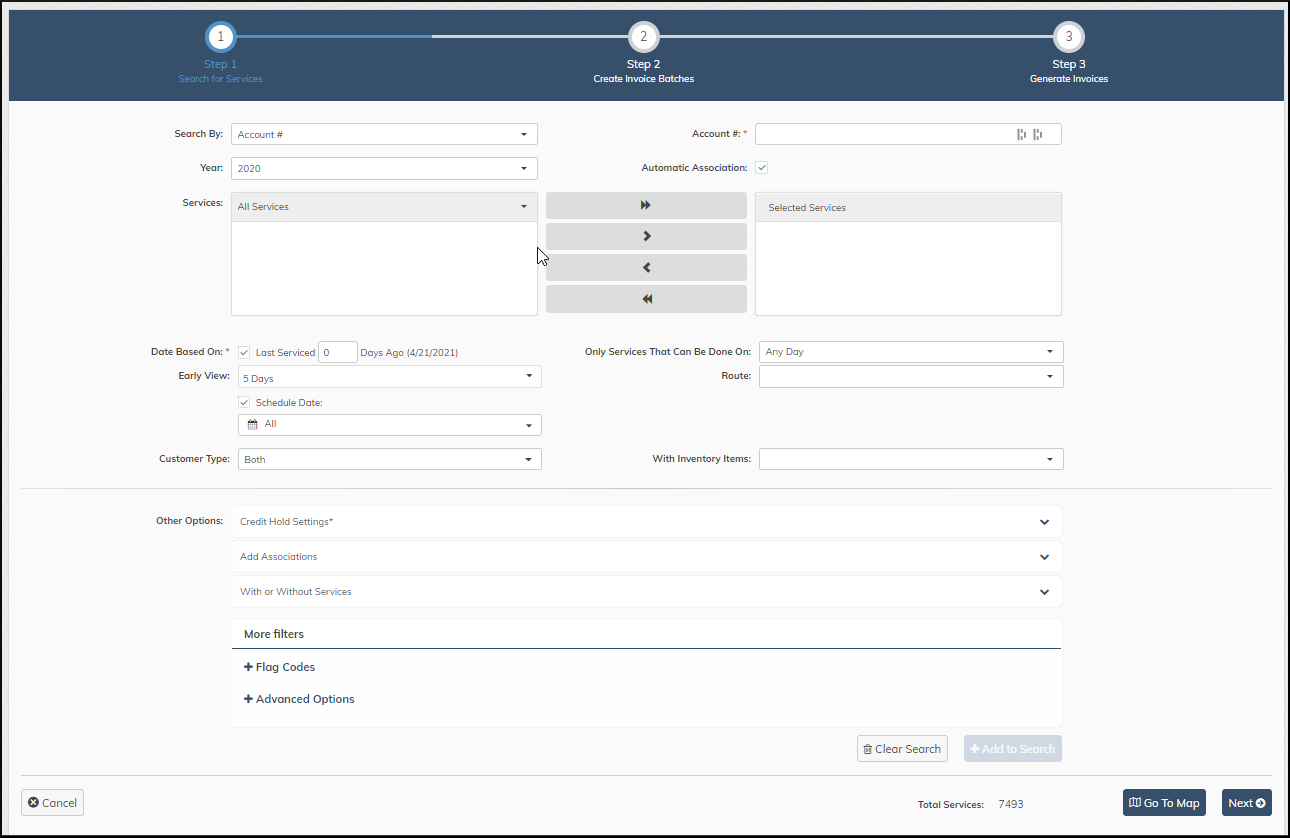 SA5 - Invoice Printing