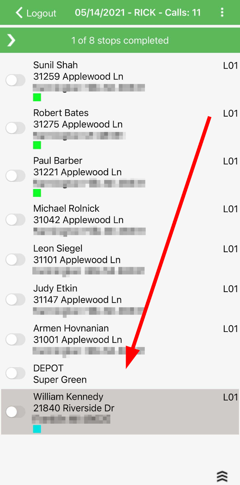 Mobile Live - How to Mark a Job Complete