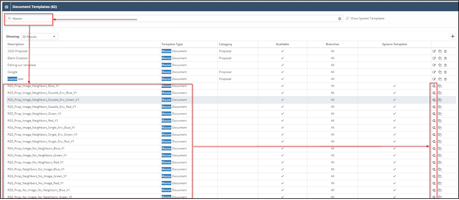 SA5 - Document Template Setup