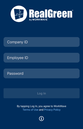RealGreen Mobile App Usage Guide