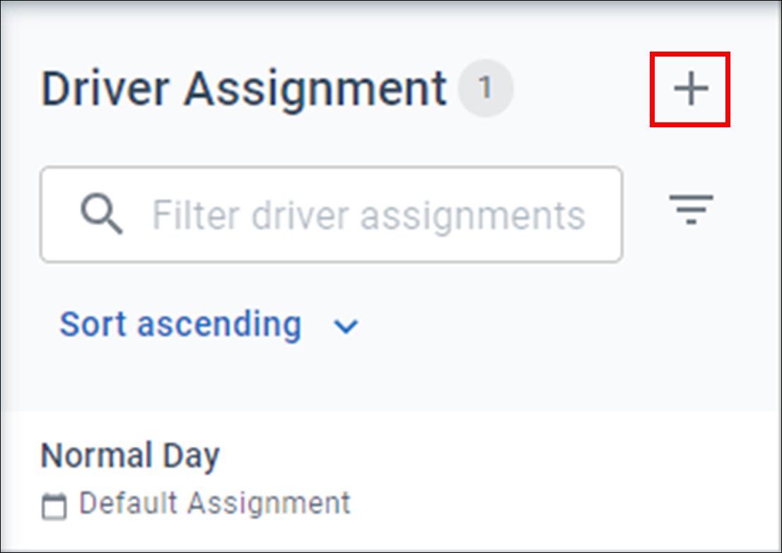 Vehicle and Driver Assignments