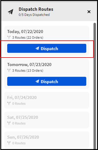Building and Dispatching Routes