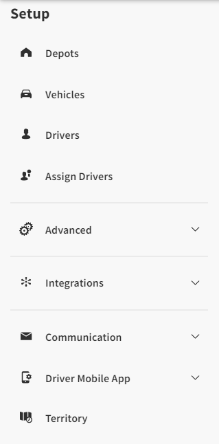 Setup: Create Assets and Settings