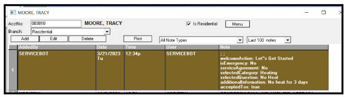ServMan & ServiceBot Integration: Appointment Scheduling