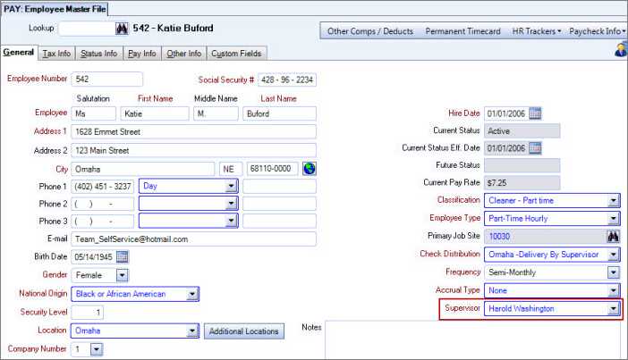 WT: eHub - Supervisor Hierarchy