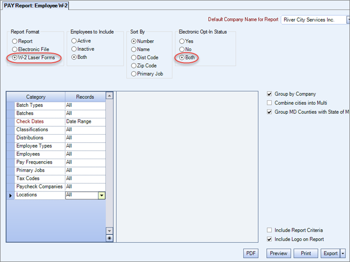 WT: eHub - Setting Up W-2 Forms
