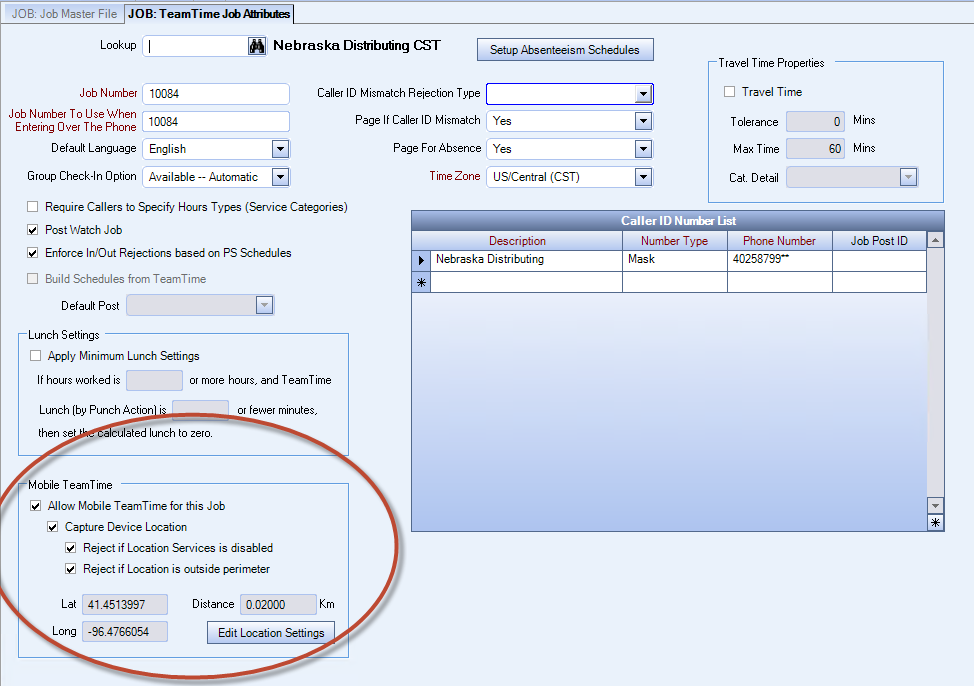 WT: Mobile TeamTime Setup