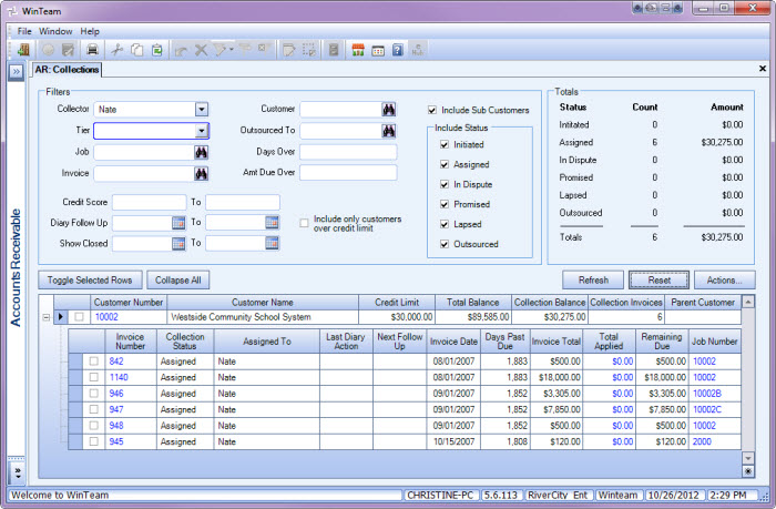 WT: Working with AR Collections