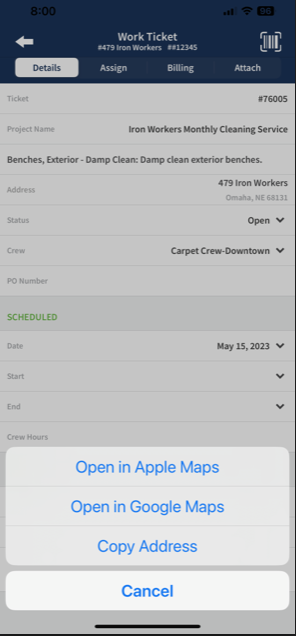 WT: Work Ticket Employee Access eHub Mobile