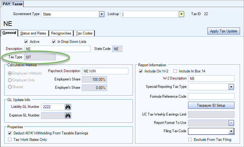 WT: Payroll Taxes with the Updated Tax Engine
