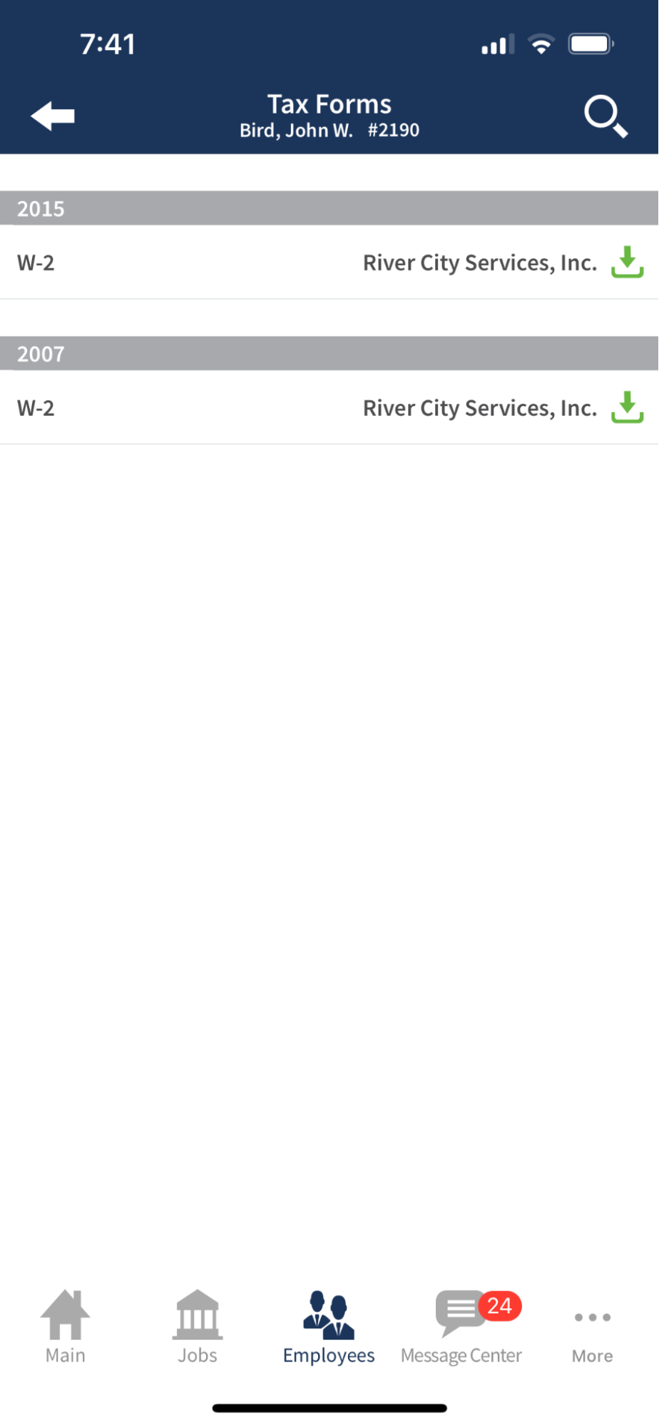 WT: eHub Mobile Tax Forms