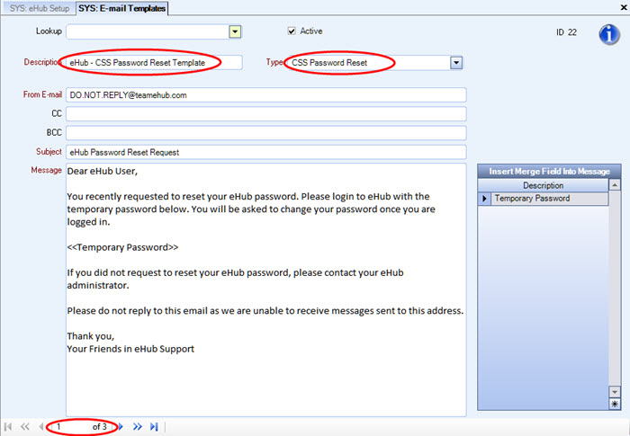 WT: SYS eHub/Mobile Setup