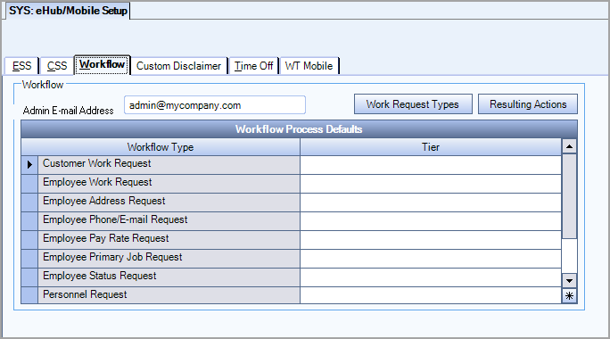 WT: SYS eHub/Mobile Setup