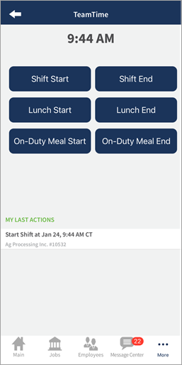 WT: Tutorial - eHub Mobile - Clocking In and Out with TeamTime